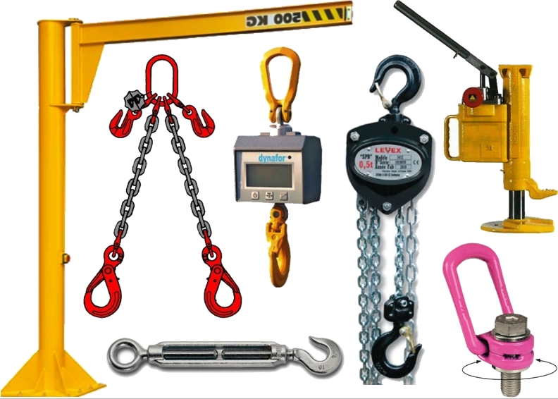 Accessoires de Levage : élingue, treuil, palan, cric, potence. www ...