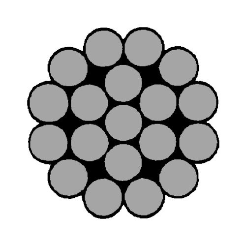 Câble acier INOXYDABLE monotoron de 19 fils - Ø 2 mm à 12 mm - Câble ...