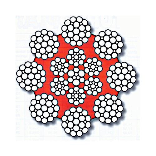 Câble CASAR STRATOPLAST 8 torons avec infiltration plastique - Ø 8 mm à ...