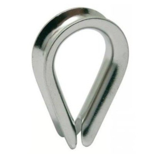 Cosse coeur INOX POI - Pour câble Ø 2 mm à 30 mm - Cosses coeur ...