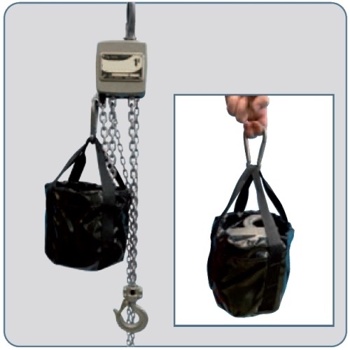 Palan manuel à chaîne COMPACT en ALUMINIUM PMAL - Capacité 1 t et 1,5 t ...