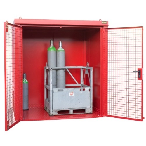 Box pour bouteilles de gaz BGFCB - Capacité 9 à 96 bouteilles ...