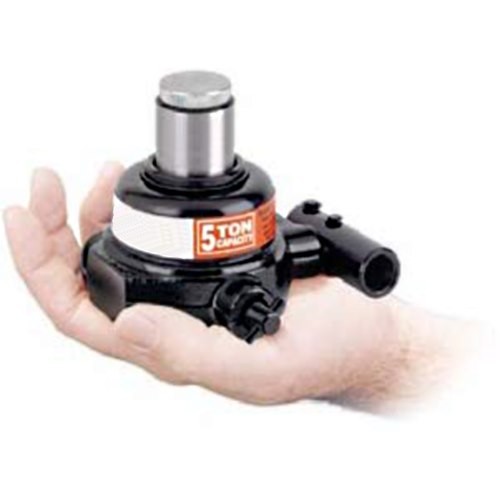 Mini-cric hydraulique à pompe incorporée - Capacité 5 t à 20 t - Crics ...