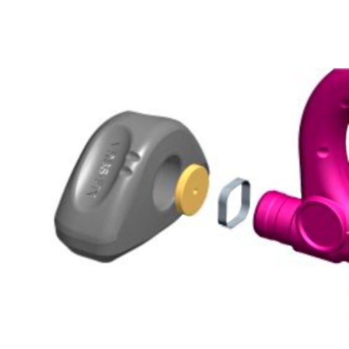 Anneau de levage articulé à paliers à souder RUD VRBS-FIX avec cran de positionnement - Capacité ...