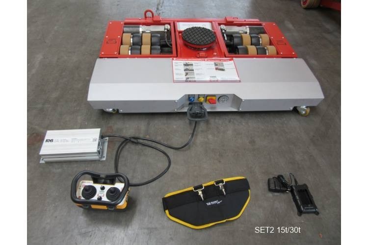 Patins rouleurs motorisés sur batterie - Capacité 5t, 15 t et 25 t ...