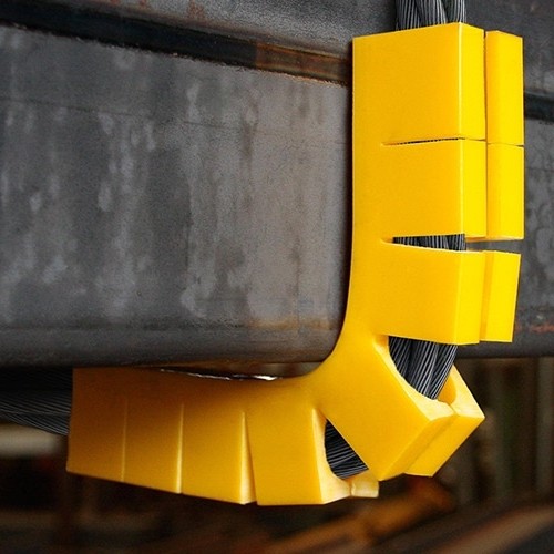 Coin de protection d'angle simple SKDE - Pour câbles Ø 8 mm à 14 mm ...