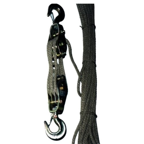 Moufles de HALAGE 'Lyonnaises' à corde D0 - Capacité 160 kg à 500 kg ...