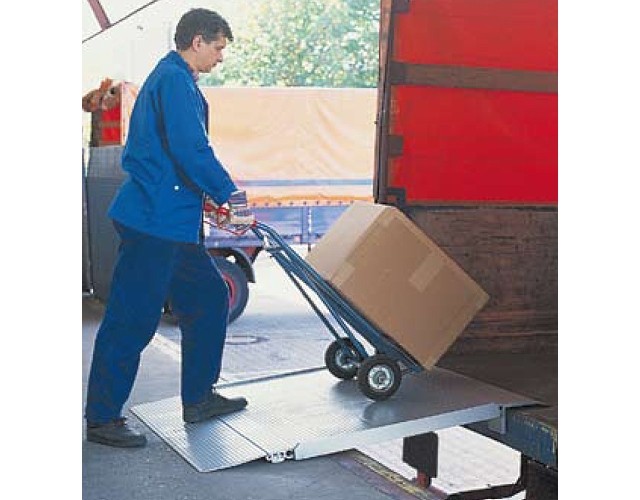 HF - Pont de chargement en aluminium amovible avec profil alvéolé et ...