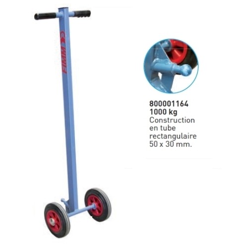 Plateformes roulantes & timons - Capacité 500 kg et 1000 kg ...