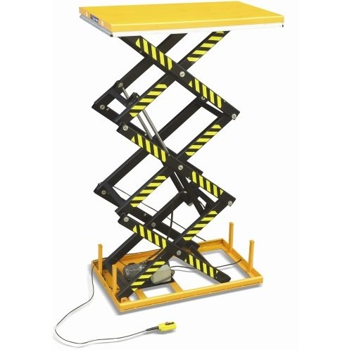 Table élévatrice électrique fixe encastrable 3 ciseaux TH - Capacité ...