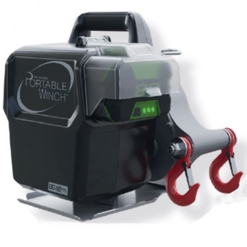 Treuil de tirage à batterie 80/82 VOLTS LI-ION PORTABLE WINCH PCW 3000 ...