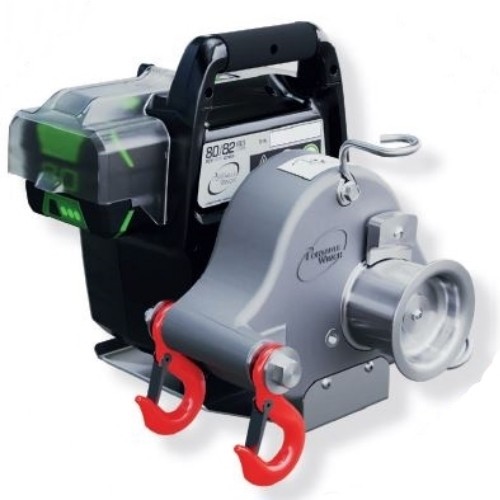 Treuil de tirage à batterie 80/82 VOLTS LI-ION PORTABLE WINCH PCW 3000 ...