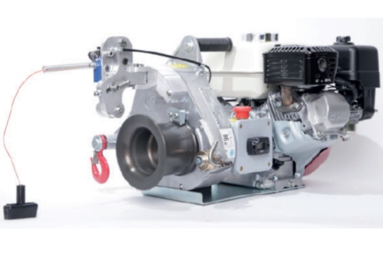 Treuil de tirage/levage à essence PORTABLE WINCH PCH 2000 - Force de ...